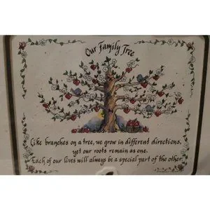 Tree Branch Family Poem Unbranded | Wall Decor | Vintage Family Tree